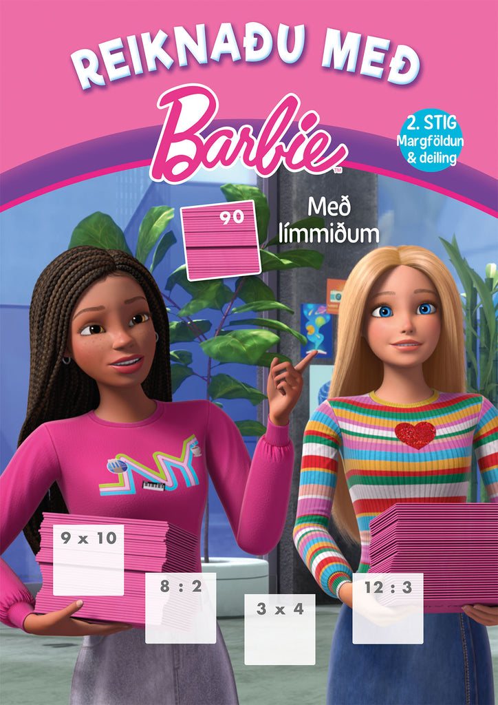 Reiknaðu með Barbie - 2.stig margföldun og deiling – Bókafélagið